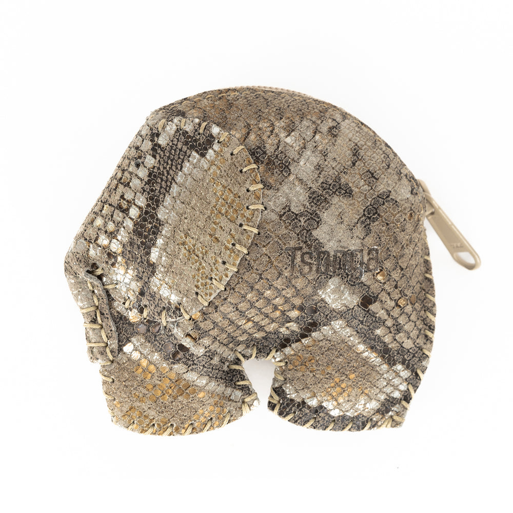 Elephant Coin Purse in Assorted Leathers
